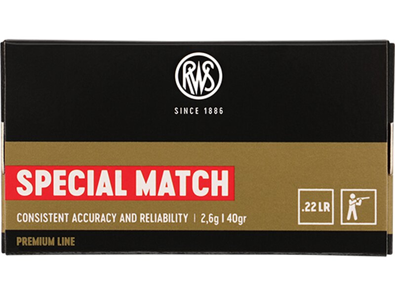 Náboj RWS Special Match 22 LR :: Forestershop